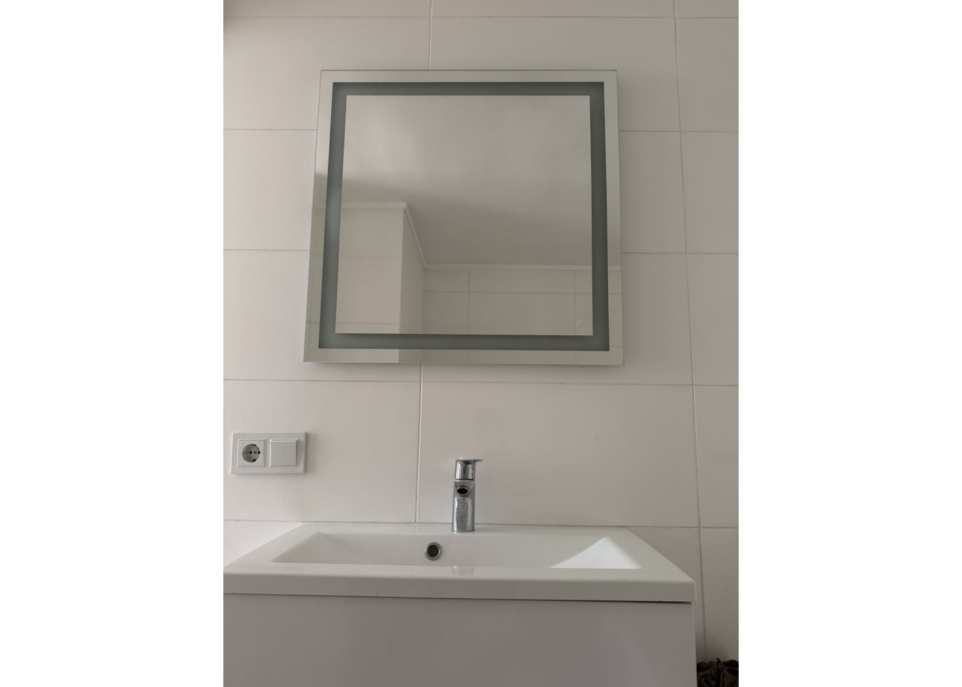 Дзеркало з LED підсвіткою LumoStyle-05 LS 800x800 (497028) купити з ...